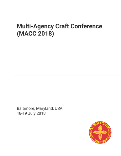 MULTI-AGENCY CRAFT CONFERENCE. 2018. (MACC 2018) - proceedings.com