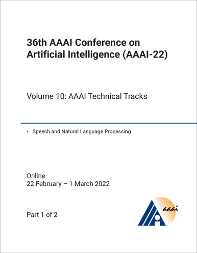 ARTIFICIAL INTELLIGENCE. AAAI CONFERENCE. 36TH 2022, VOLUME 10. (2 ...