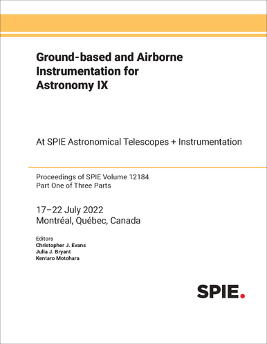 GROUND-BASED AND AIRBORNE INSTRUMENTATION FOR ASTRONOMY IX (3 PARTS ...