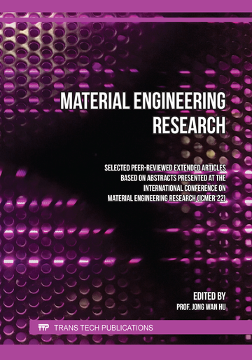 MATERIAL ENGINEERING RESEARCH (2022) - proceedings.com