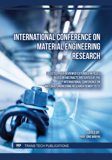 MATERIAL ENGINEERING RESEARCH (2023) - proceedings.com