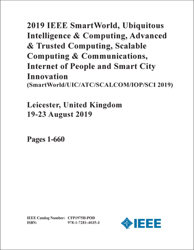 SmartWorld/UIC/ATC/SCALCOM/IOP/SCI. IEEE. 2019. (3 VOLS) - proceedings.com