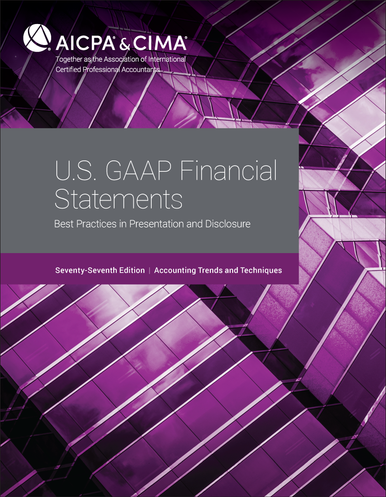 U.S. GAAP FINANCIAL STATEMENTS-BEST PRACTICES IN PRESENTATION AND ...