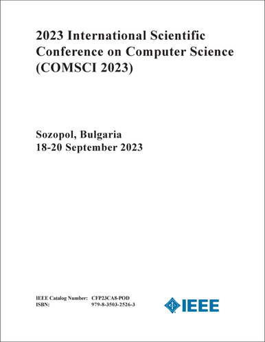 COMPUTER SCIENCE. INTERNATIONAL SCIENTIFIC CONFERENCE. 2023. (COMSCI 2023) - proceedings.com