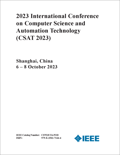 COMPUTER SCIENCE AND AUTOMATION TECHNOLOGY. INTERNATIONAL CONFERENCE ...