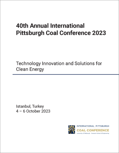 COAL CONFERENCE. ANNUAL INTERNATIONAL PITTSBURGH. 40TH 2023. TECHNOLOGY ...