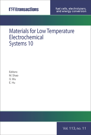 MATERIALS FOR LOW TEMPERATURE ELECTROCHEMICAL SYSTEMS 10. (245TH ECS ...