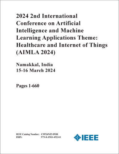 ARTIFICIAL INTELLIGENCE AND MACHINE LEARNING APPLICATIONS THEME: HEALTHCARE AND INTERNET OF ...