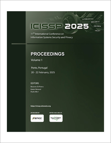 INFORMATION SYSTEMS SECURITY AND PRIVACY. INTERNATIONAL CONFERENCE. 11TH 2025. (ICISSP 2025 ...
