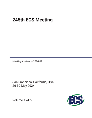 ECS MEETING. 245TH 2024. MEETING ABSTRACTS 2024-01 - proceedings.com