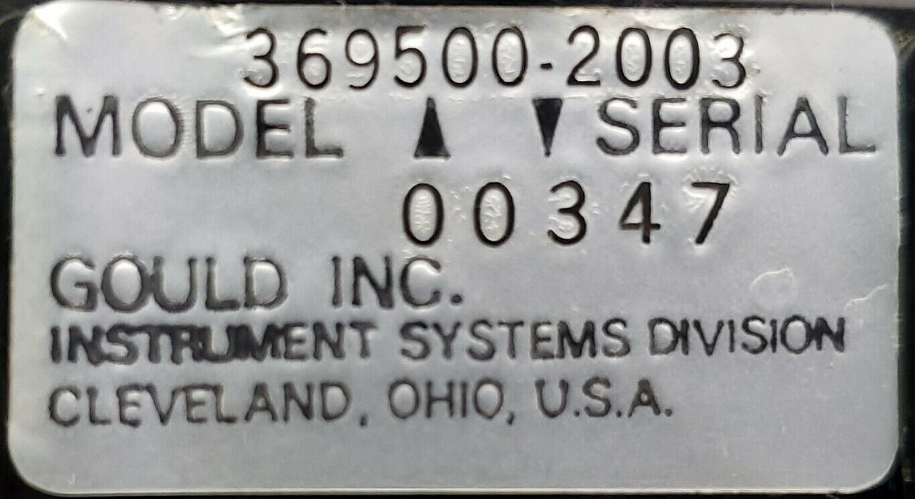 WESTON MODEL 633 AC AMP METER CLAMP ON - WORKING CONDITION - GOULD ...