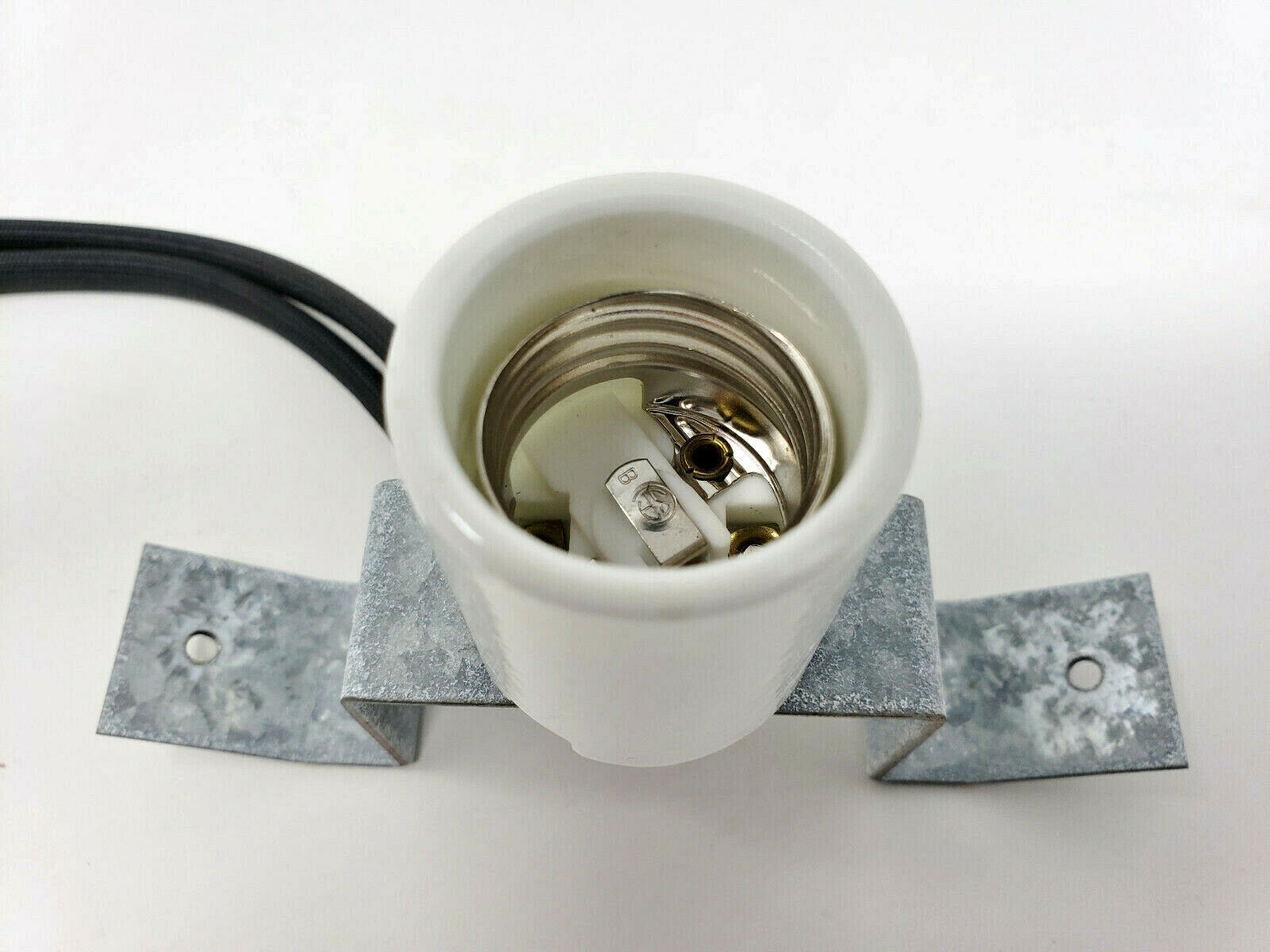 Triboro Porcelain 4KV Pulse Rated Socket 150W Wired w/Bracket, From New ...