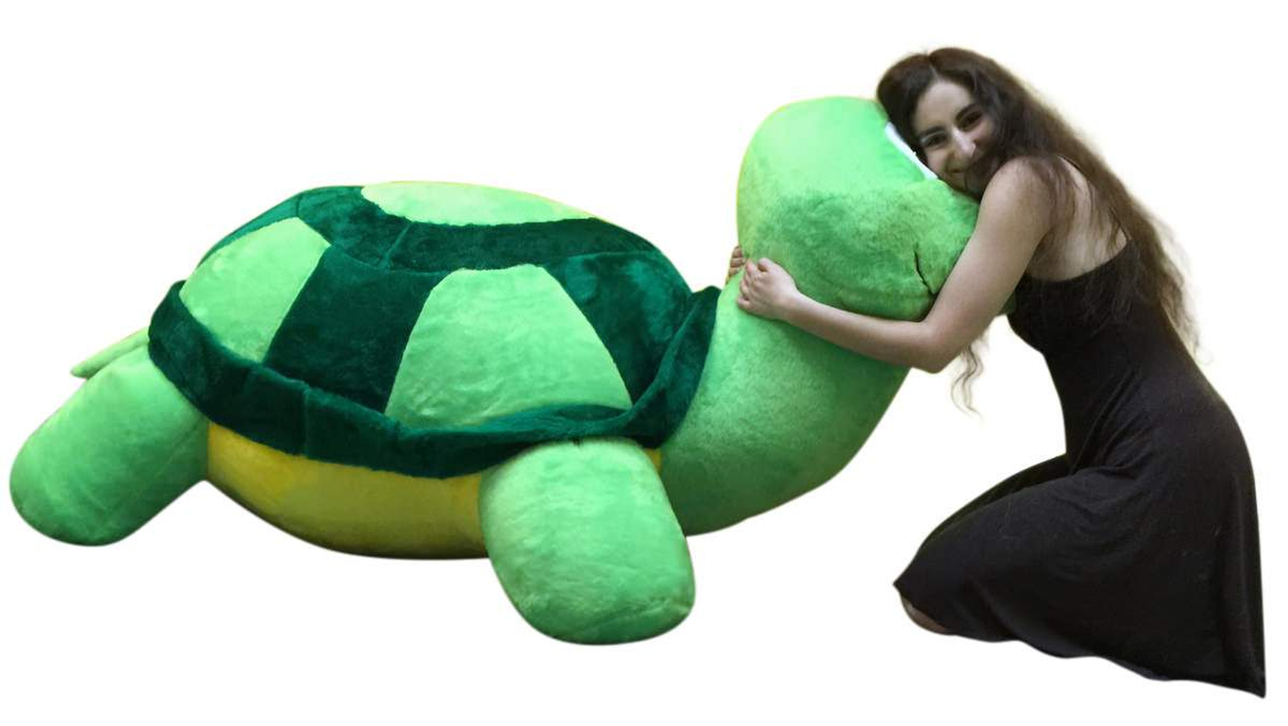 American Made Giant Stuffed Turtle 68 Inch Soft Extremely Large Plush ...