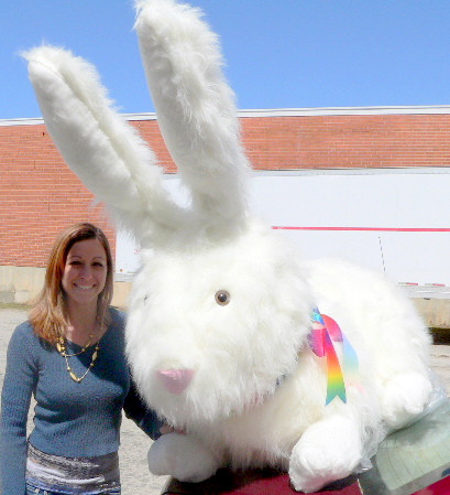 American Made Huge Stuffed Bunny 52 Inch Soft Gigantic Plush Rabbit ...
