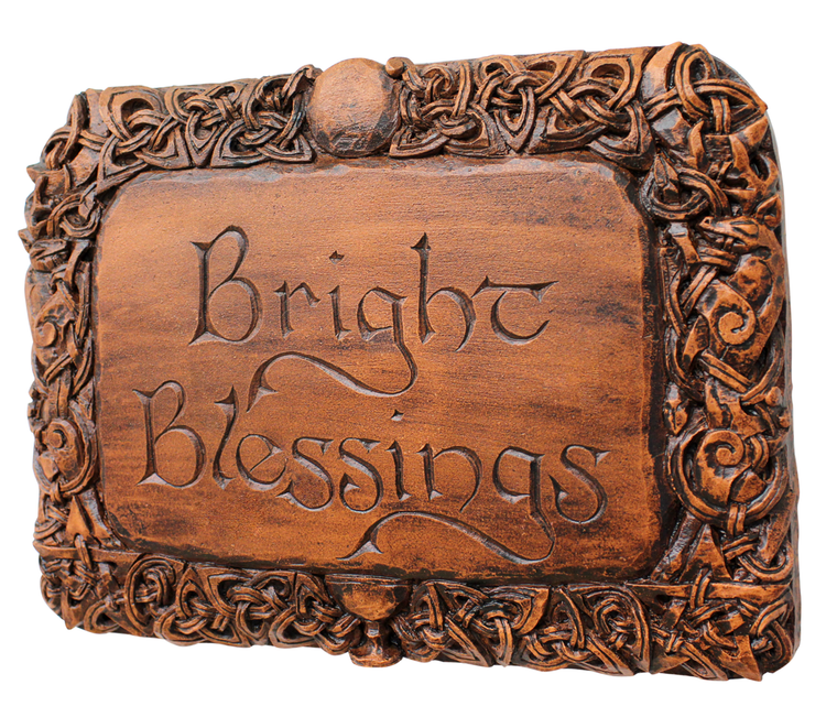 Bright Blessings Plaque
