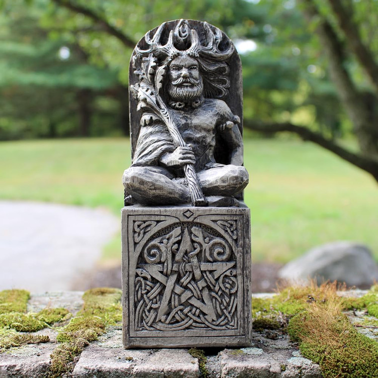 Seated God Statue