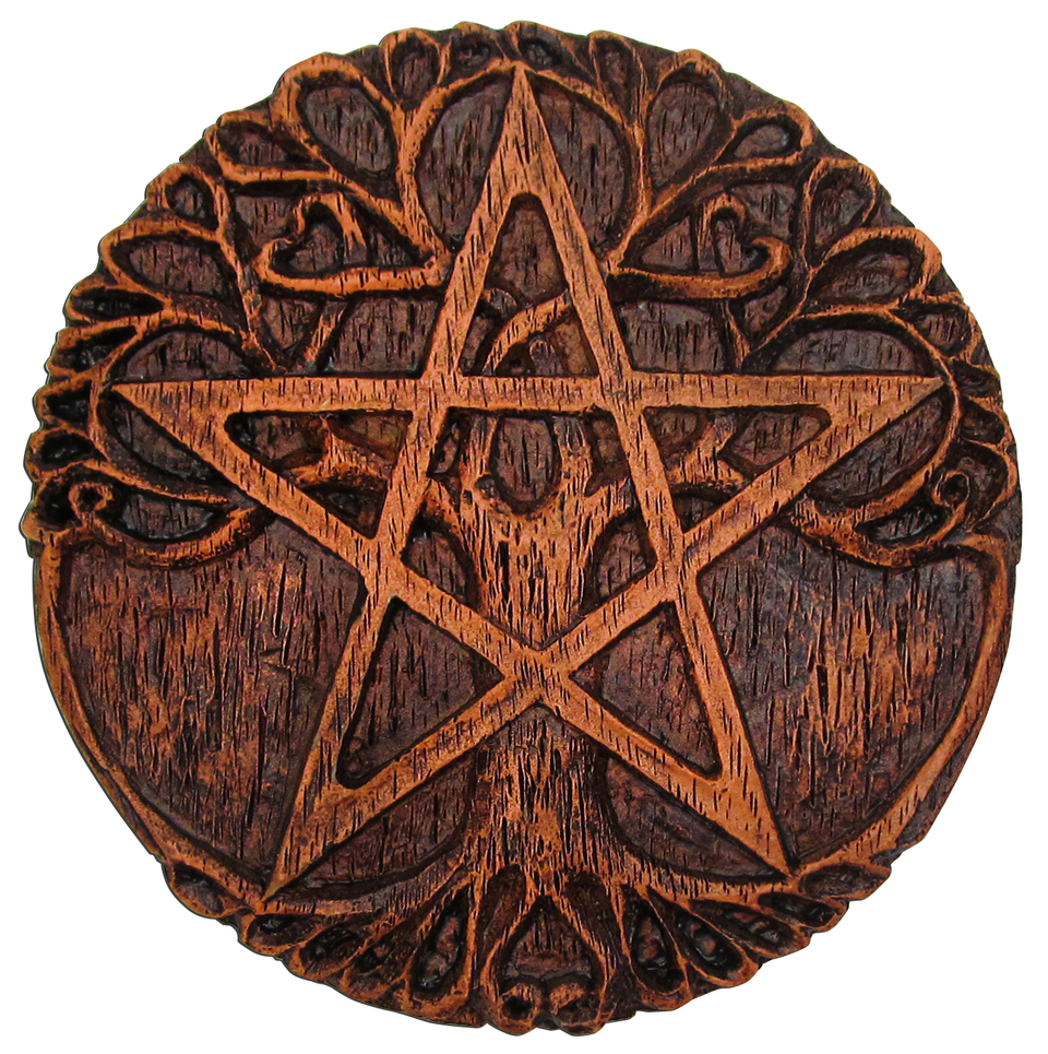 Moon Pentacle Plaque