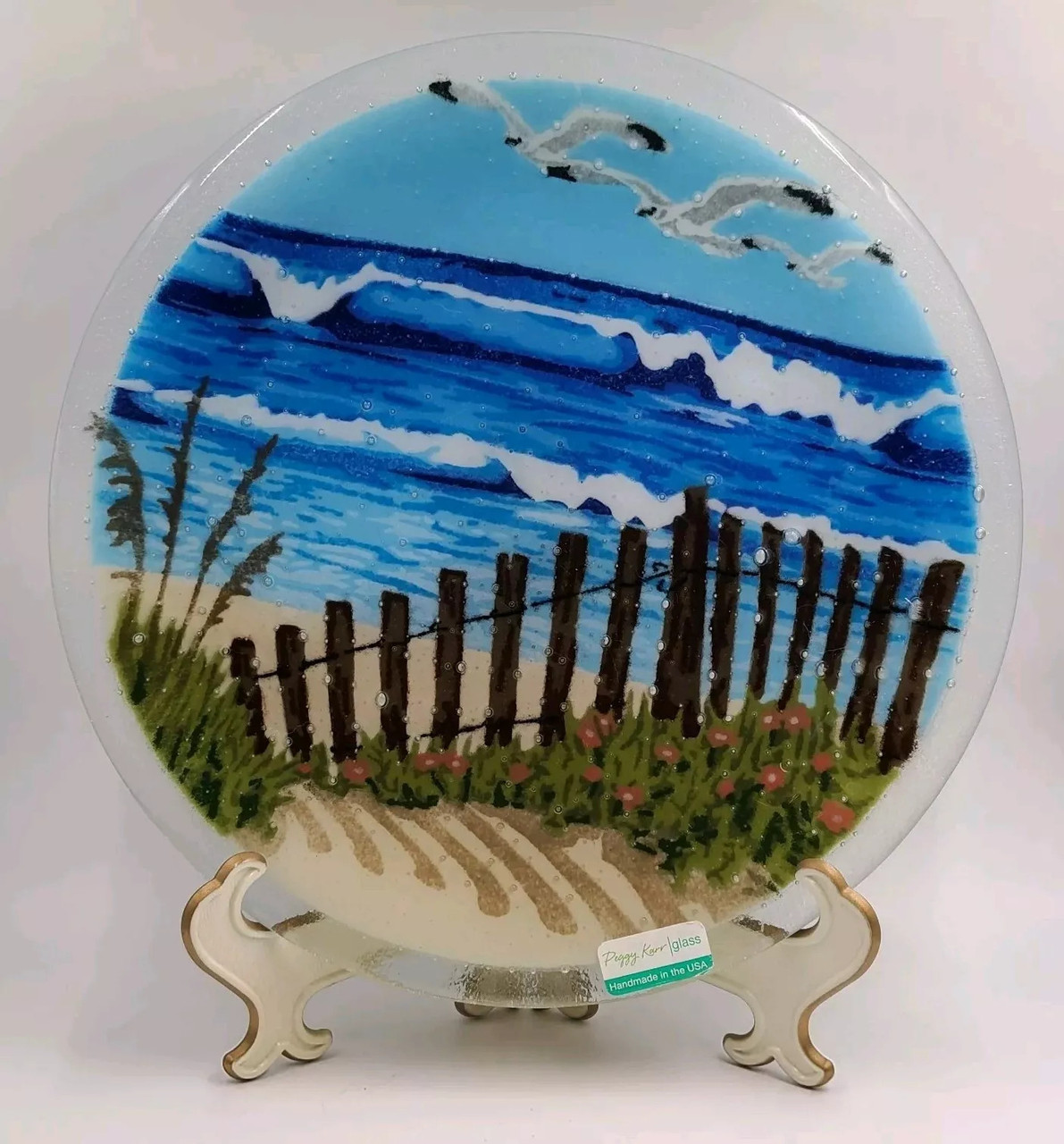 Peggy Karr Beach Plate