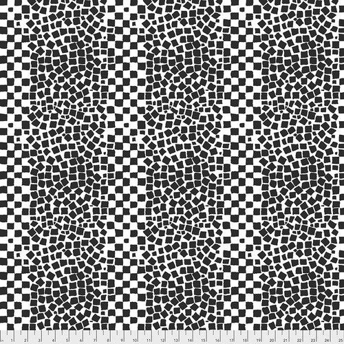 Chips - White, Brandon Mably, PWBM073, per 1/2 yard - Hyggeligt Fabrics