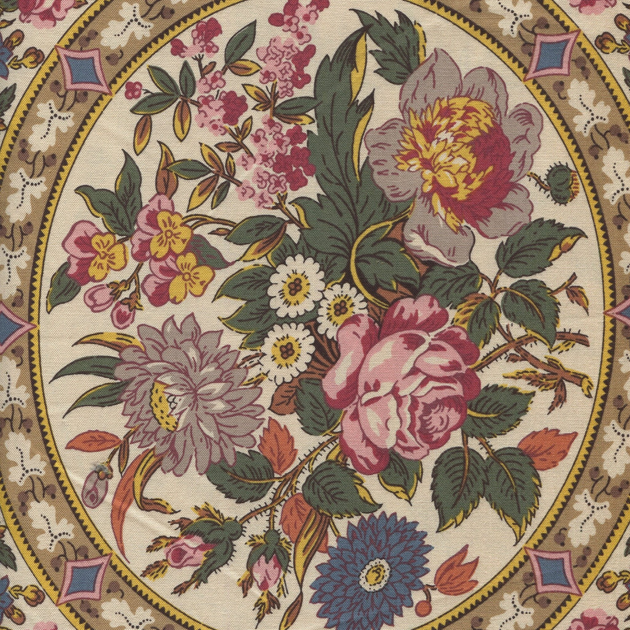 Dutch Heritage, 2060, per 12" panel - Hyggeligt Fabrics