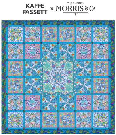 Star Sampler Quilt Pattern PDF featuring Kaffe x Morris & Co ...