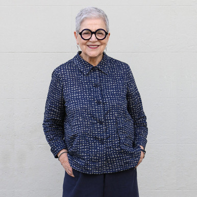 Ines Shirt pattern 6-16 - Hyggeligt Fabrics