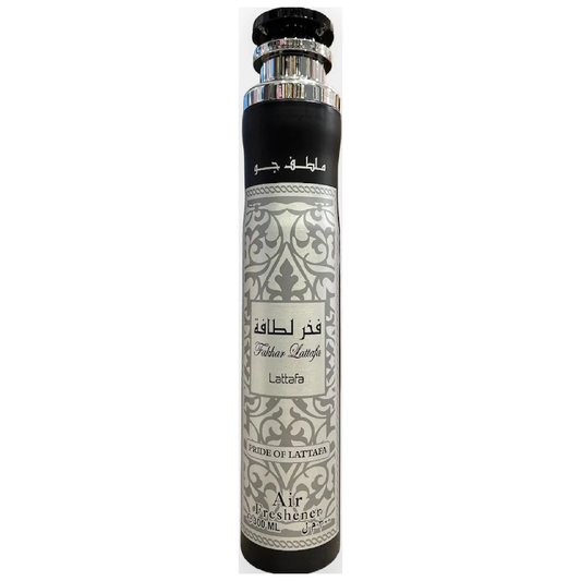 LATTAFA FAKHAR SILVER AIR FRESHENER 300 ML U - Eastern Perfume LLC