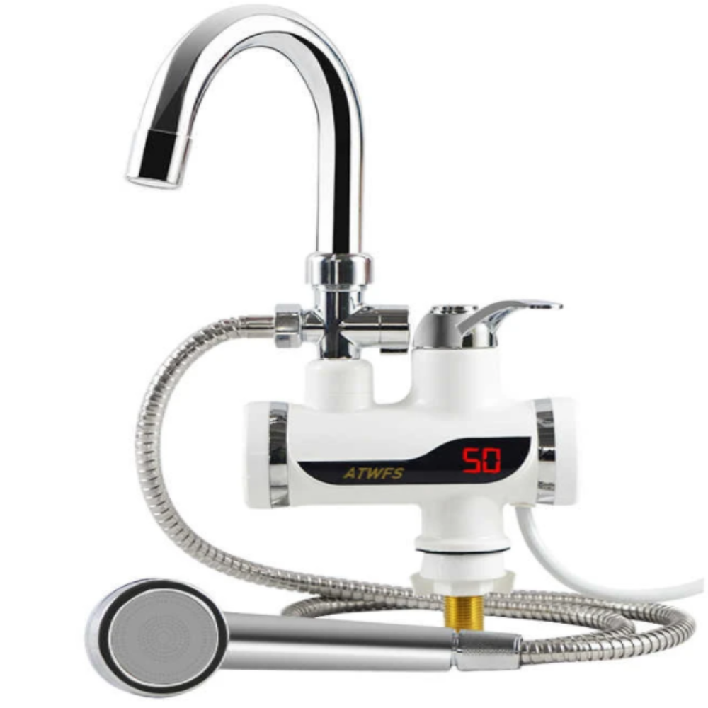 instant electric heating water faucet shower - www.dazzool.com