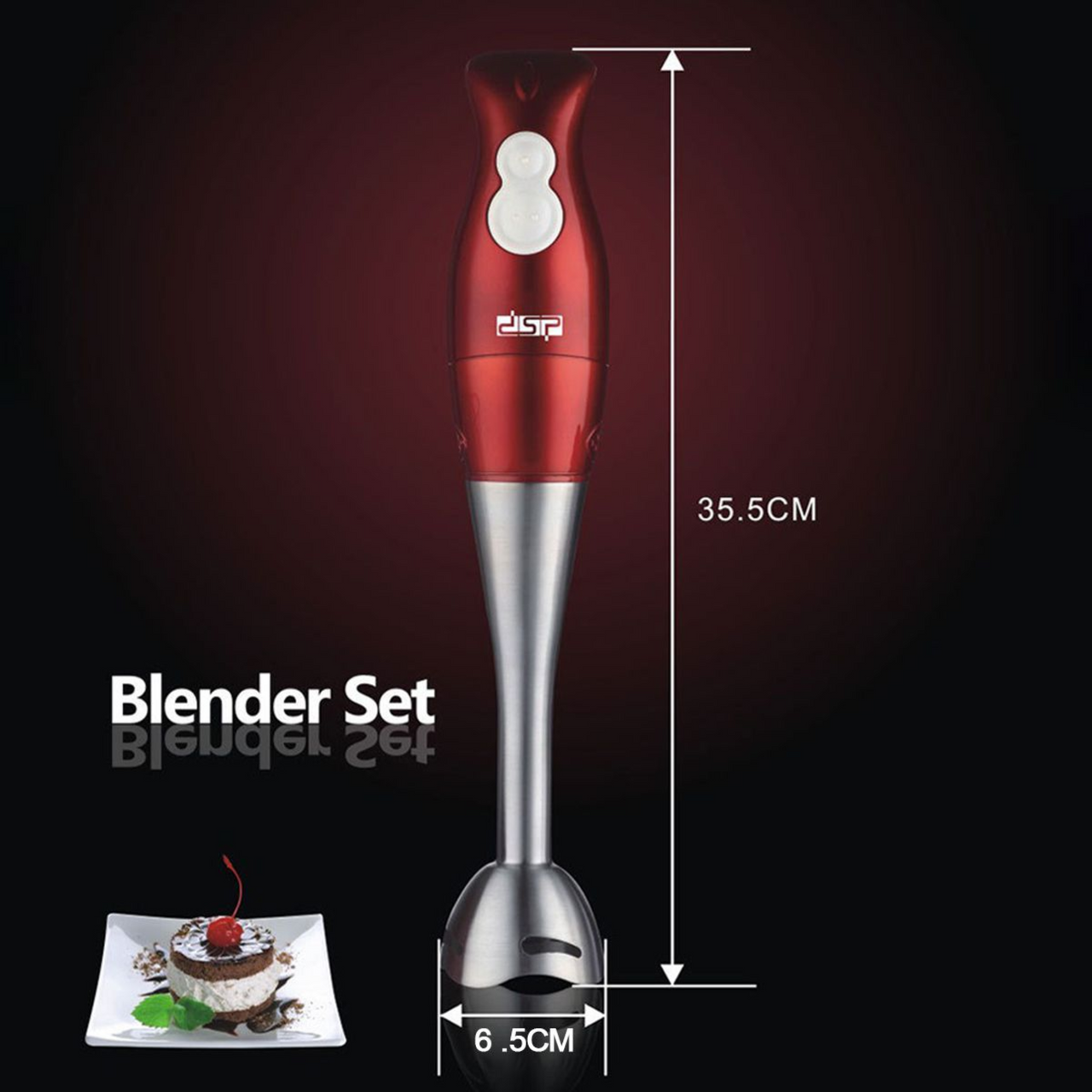 Electric Hand Blender DSP KM1004A - www.dazzool.com