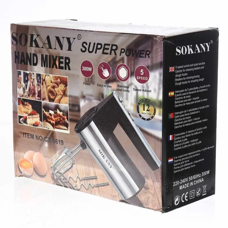 Hand mixer Sokany CX-6629-2
