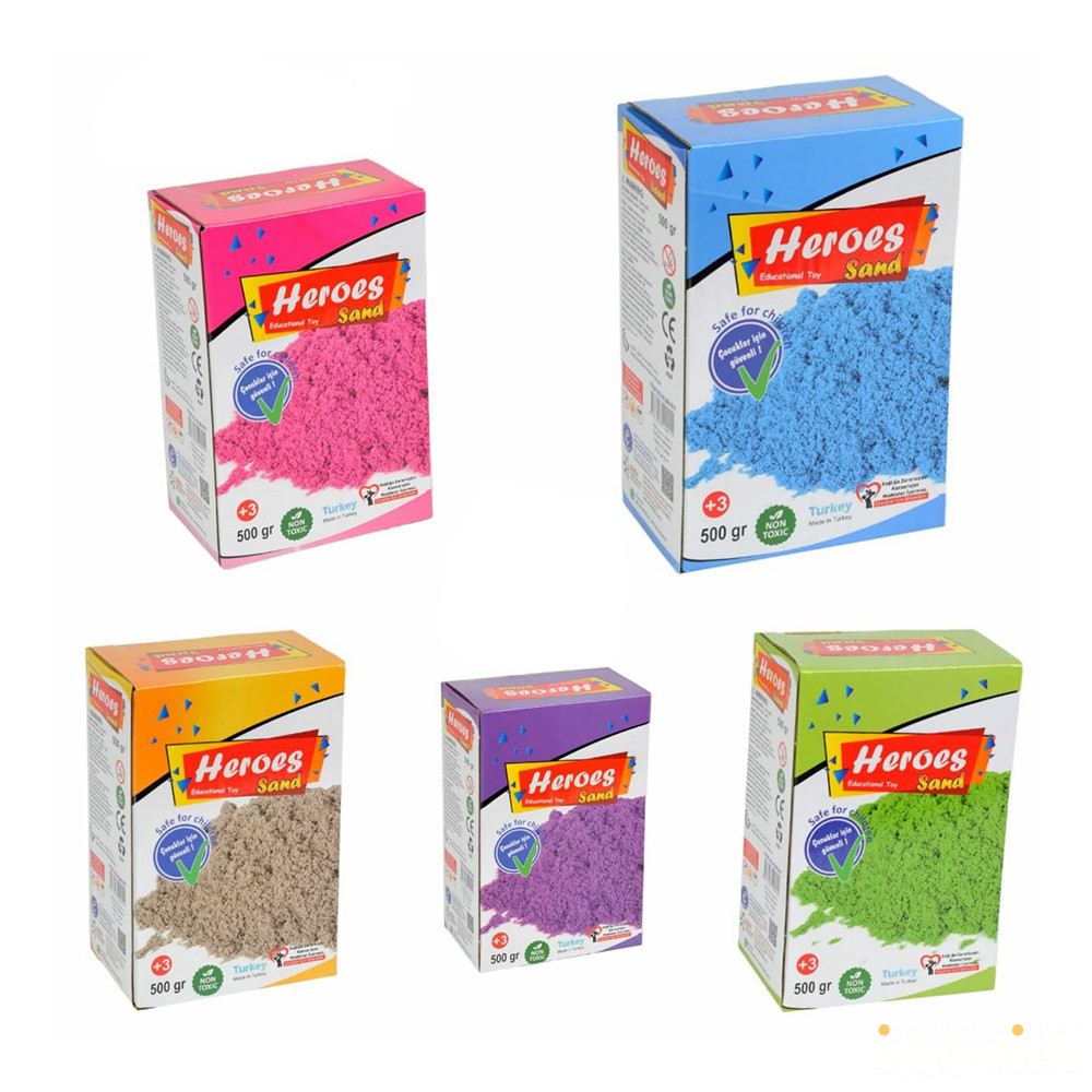 Heroes educational toy sand safe for children 3+