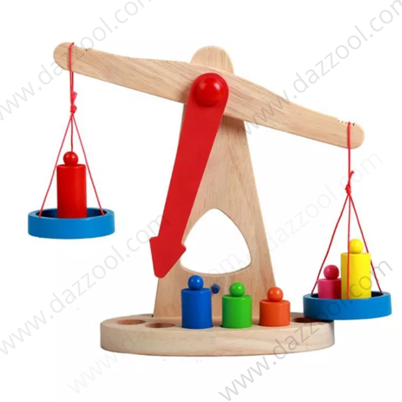 wooden balance scales for Kids