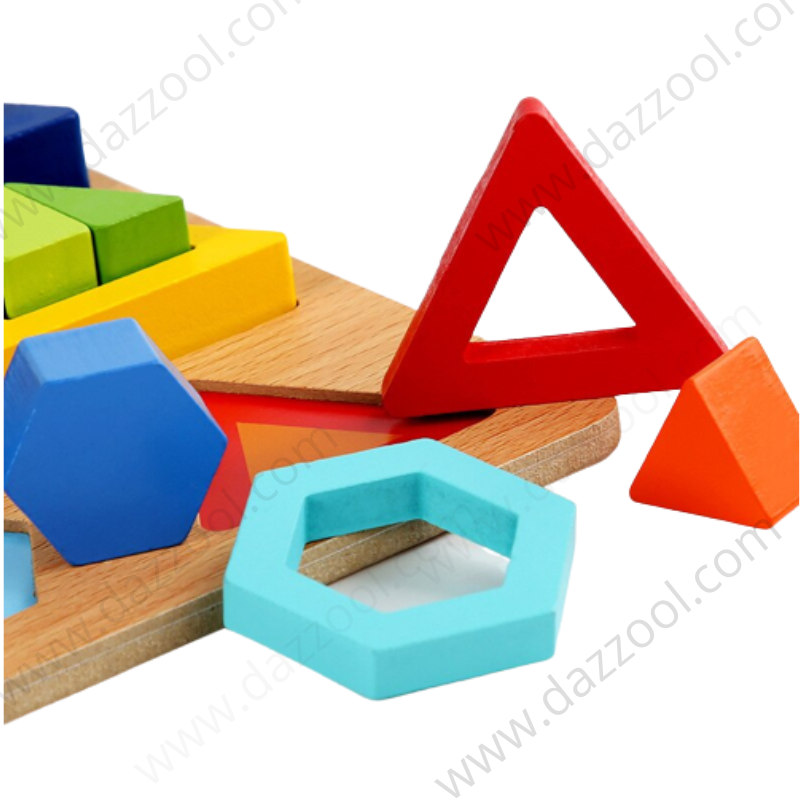 Geometric shape building blocks