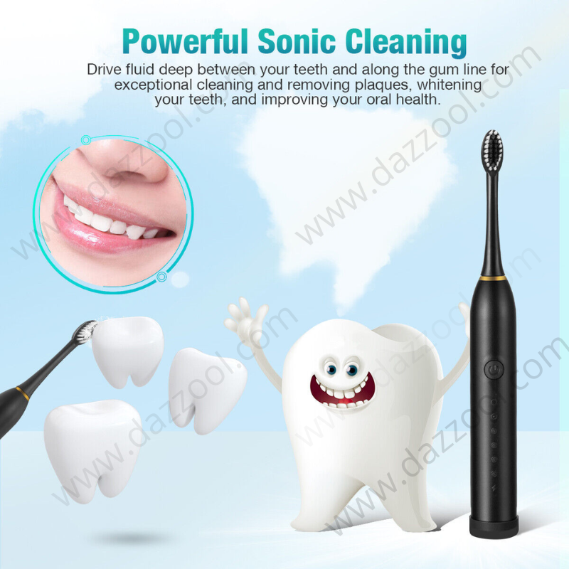 Sonic Electric Toothbrush Black ZD-X3