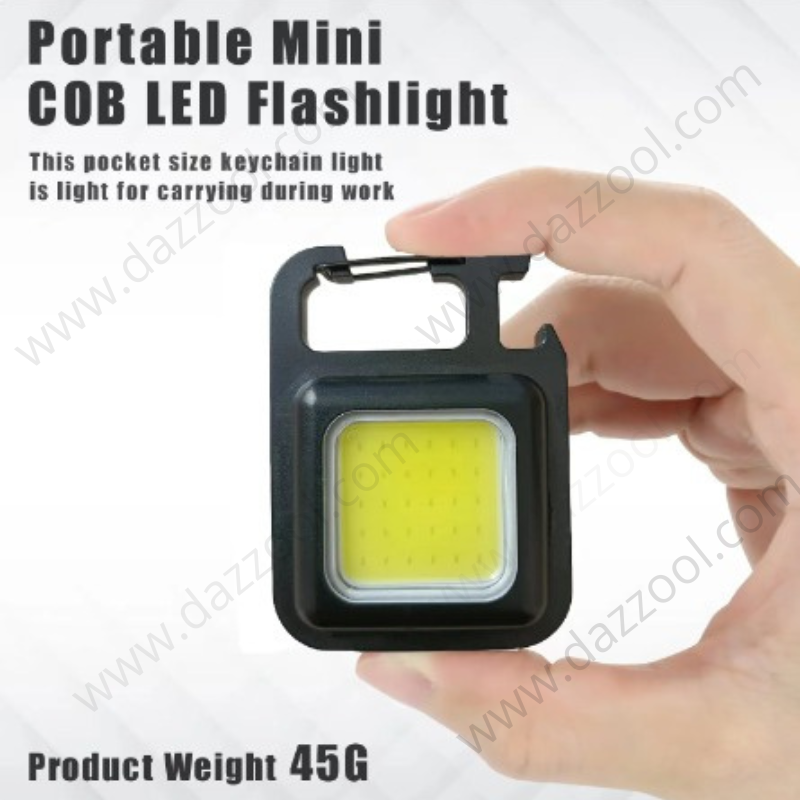 Portable Mini COB LED Flashlight