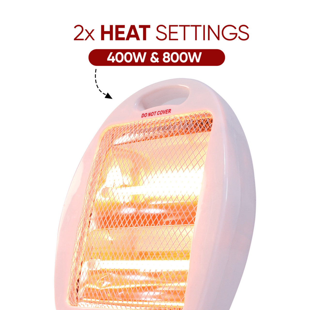 Happy Lighting Quartz Electric Heater 800W JA-2