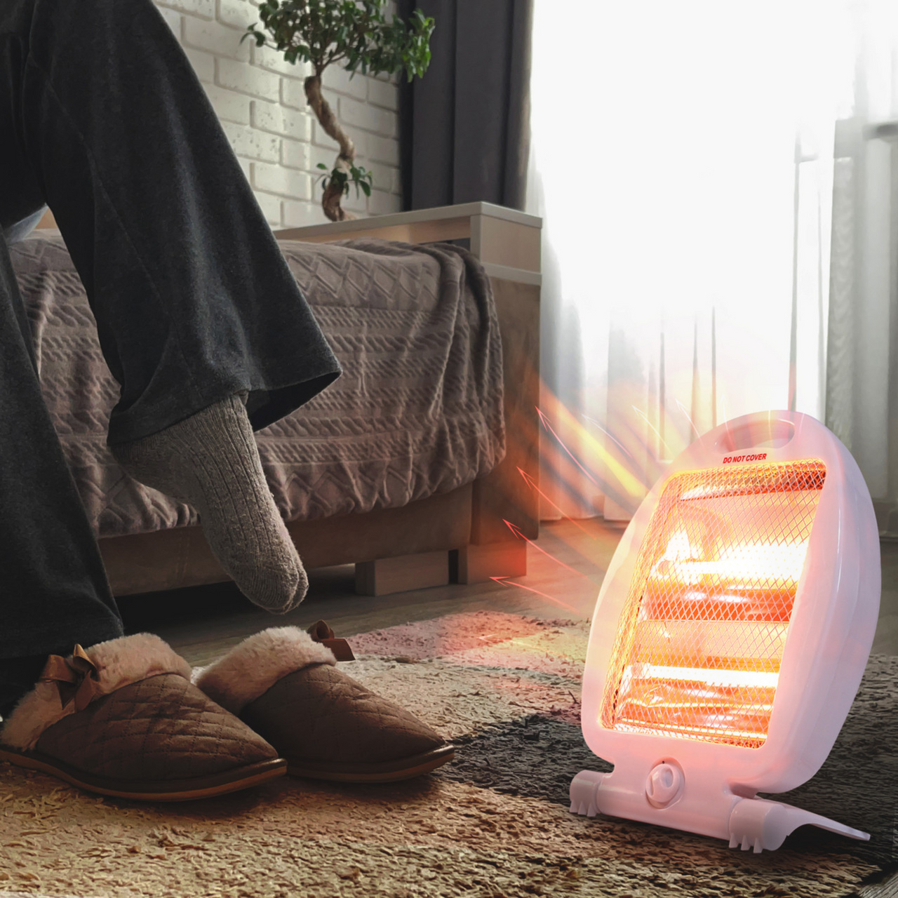 Happy Lighting Quartz Electric Heater 800W JA-2