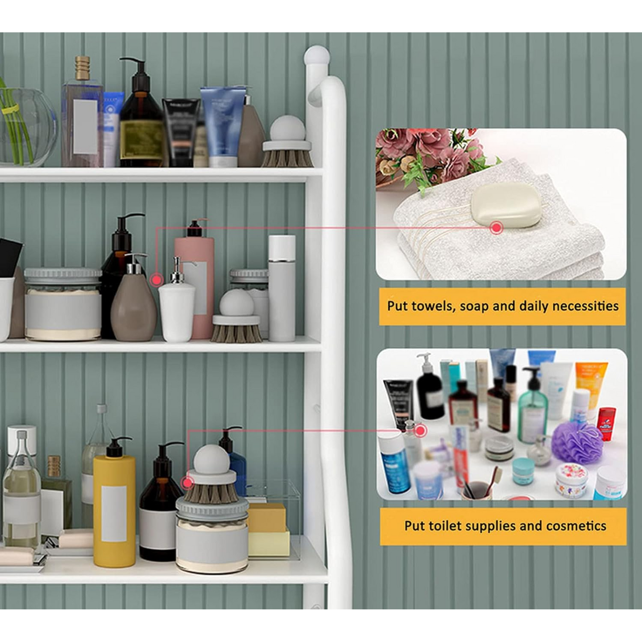 3 Layer Washing Machine Rack