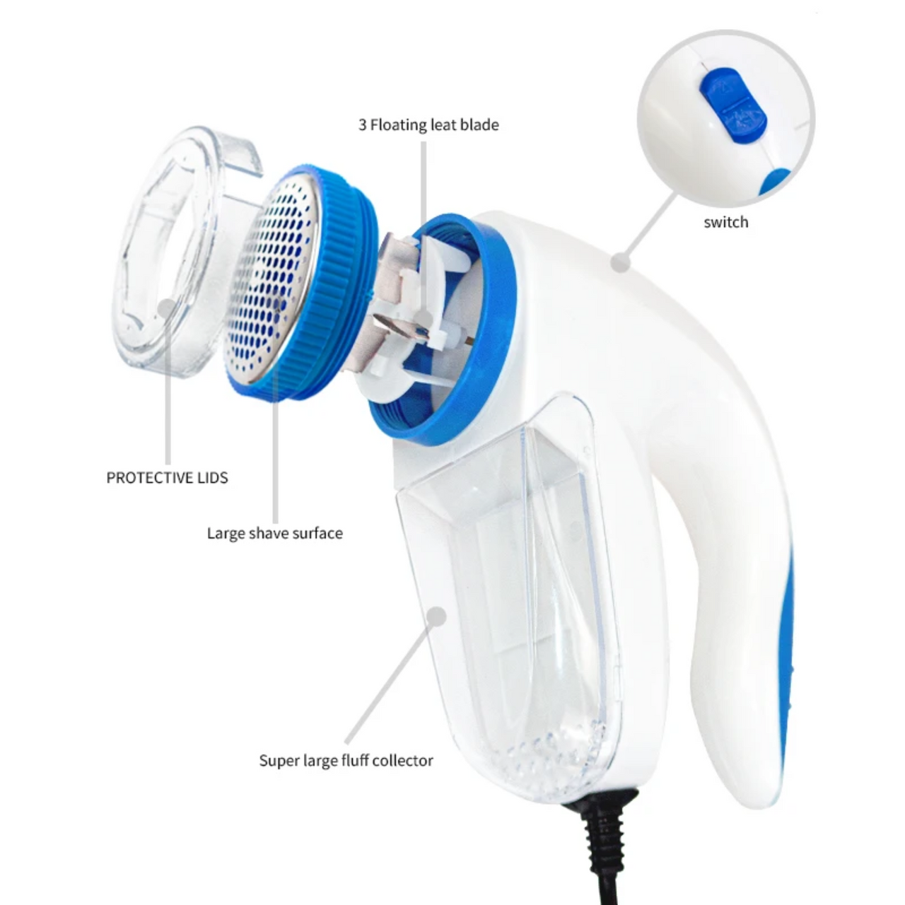 Electric lint Remover