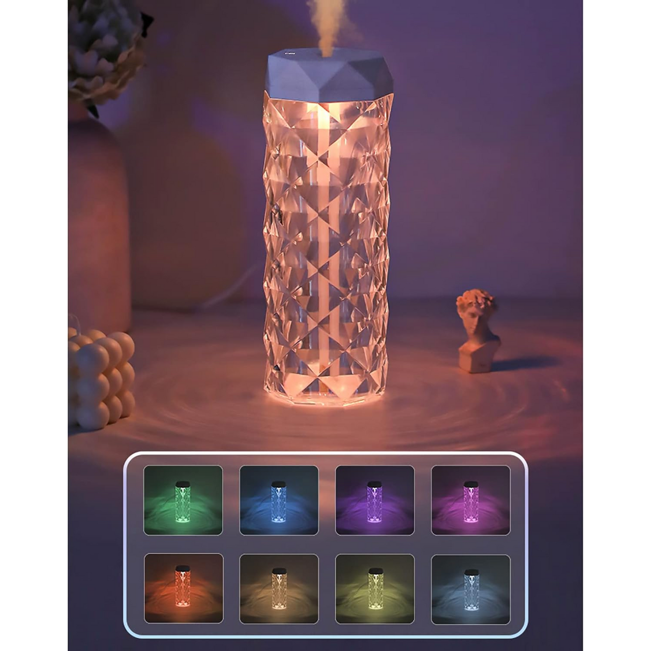 7-Color Crystal Lamp Humidifier