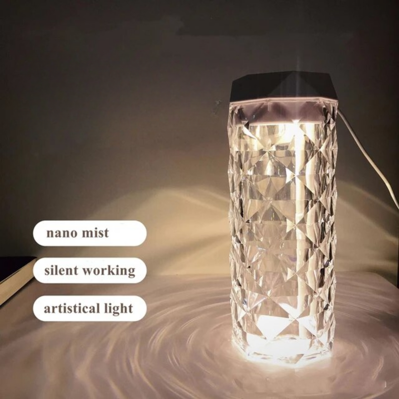 7-Color Crystal Lamp Humidifier