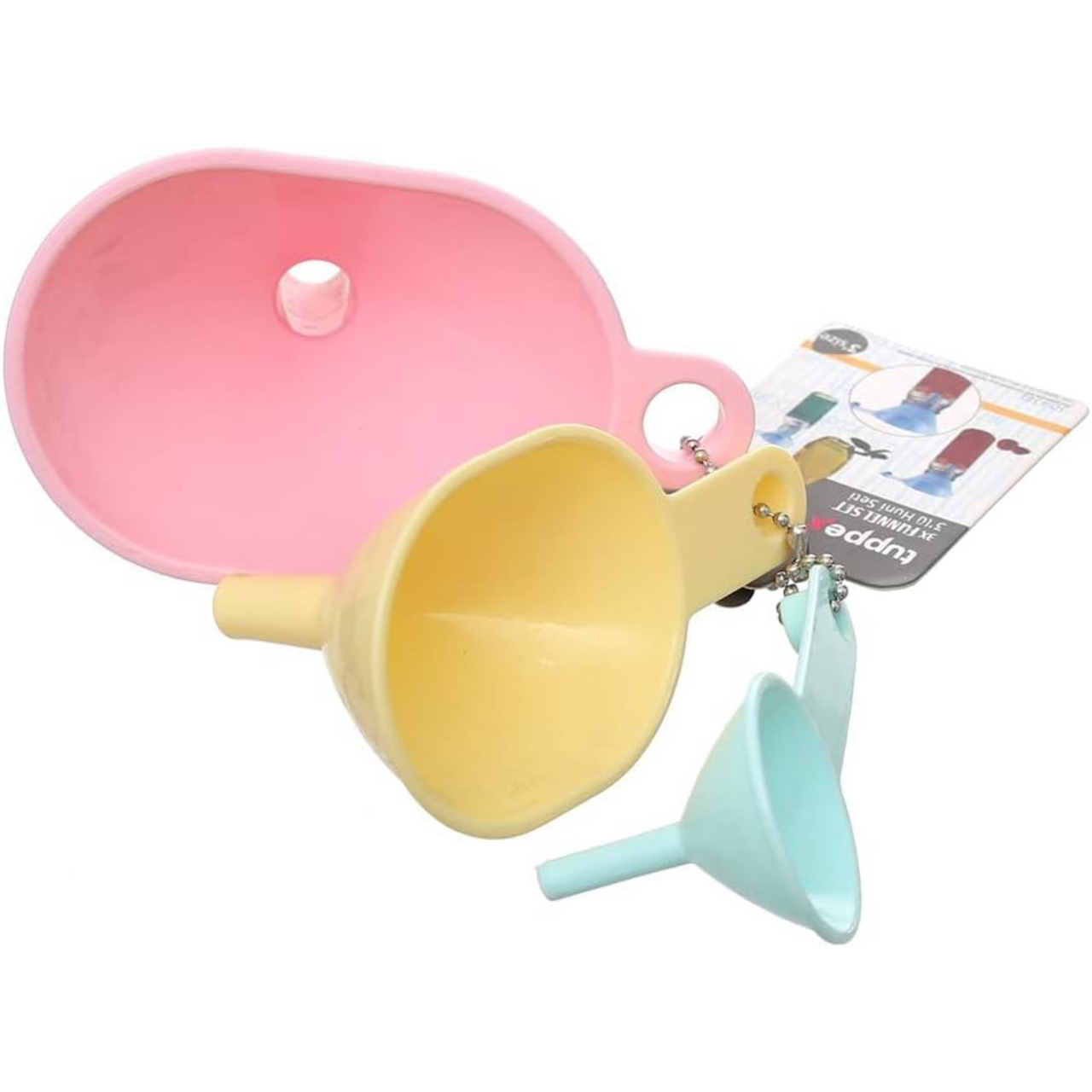 Plastic Mini Funnel 3 Piece Set