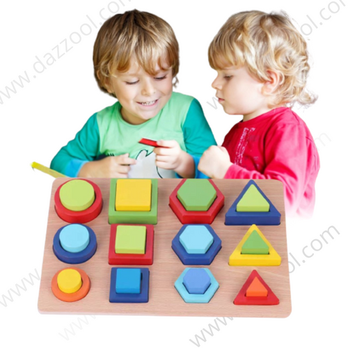 Geometric shape building blocks