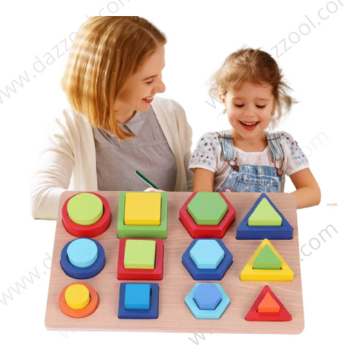 Geometric shape building blocks