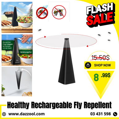 Rechargeable Fly Scare Repellent Fan