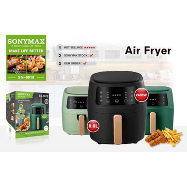 SonyMax Air Fryer 8L 2400W SN-9018