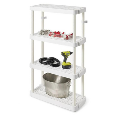 4-layer Plastic Kitchen Storage Rack