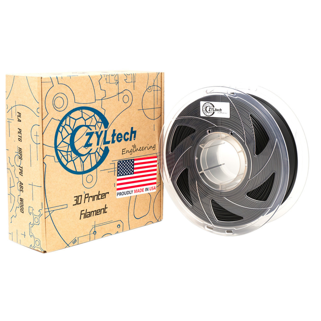 SPECIAL OFFER - 8x Glossy Black PLA 1 kg 1.75mm Filament - ZYLtech ...