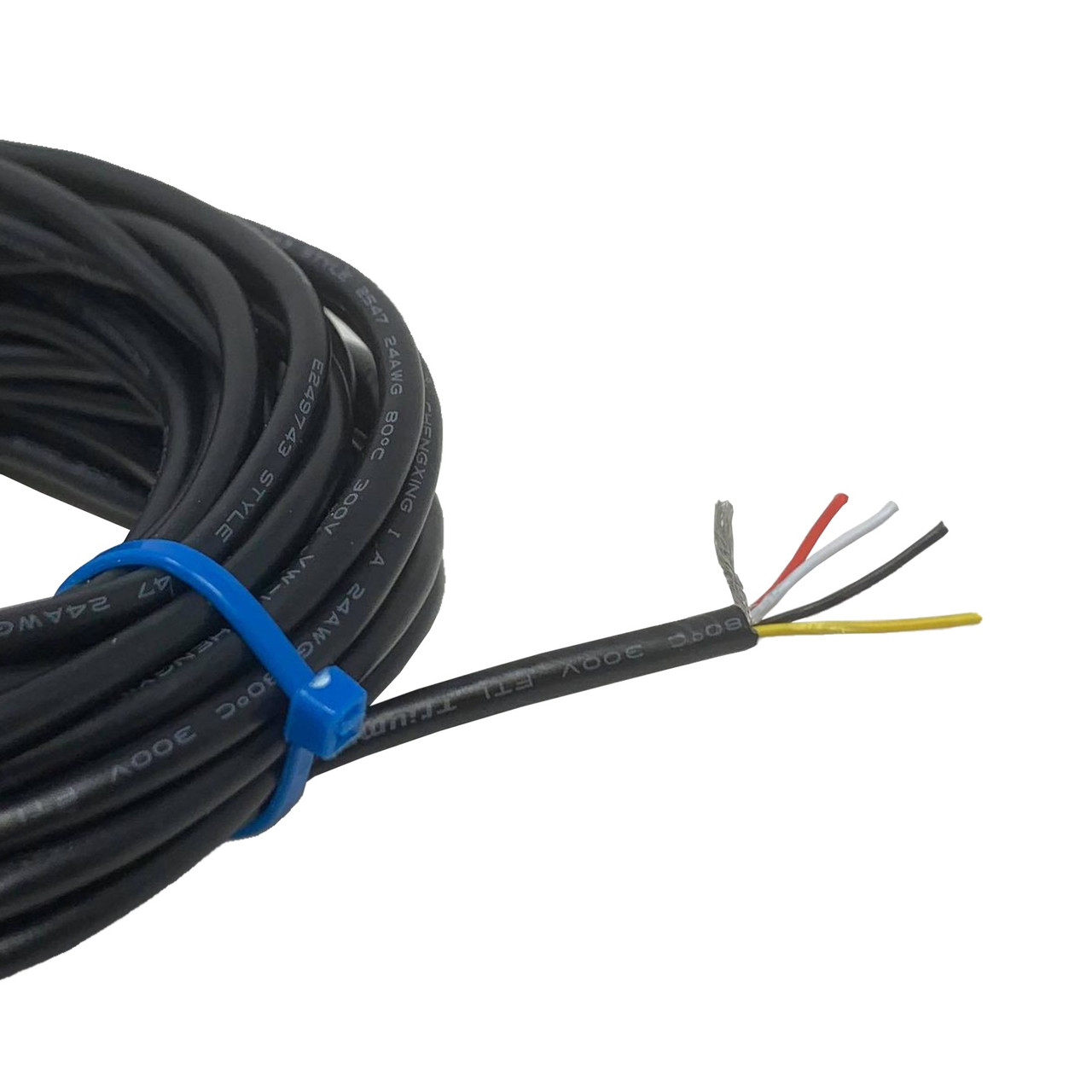 10M - 24AWG/4 Shielded Stranded Bundled Wire