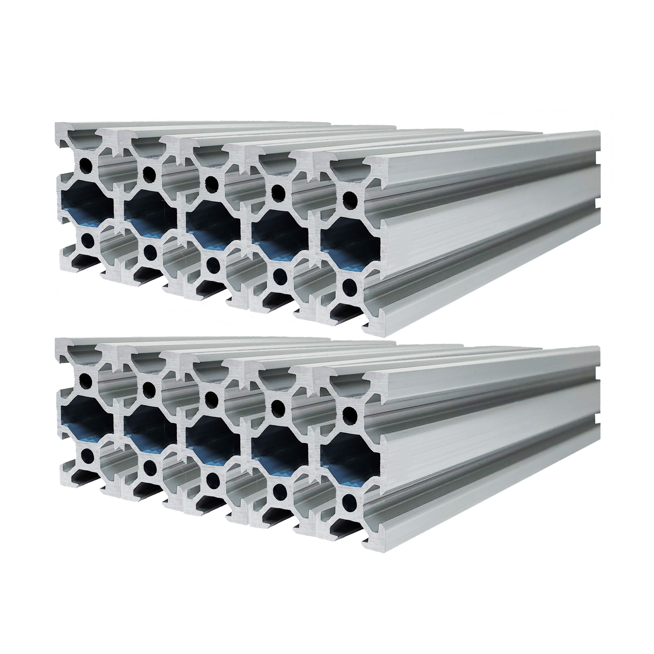 10X 1M 2040 V-Groove Extrusion Bulk Pack - ZYLtech Engineering, LLC